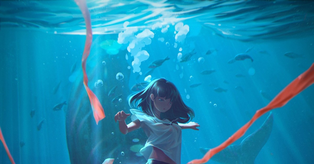 Dark Blue Fantasy | Пикабу