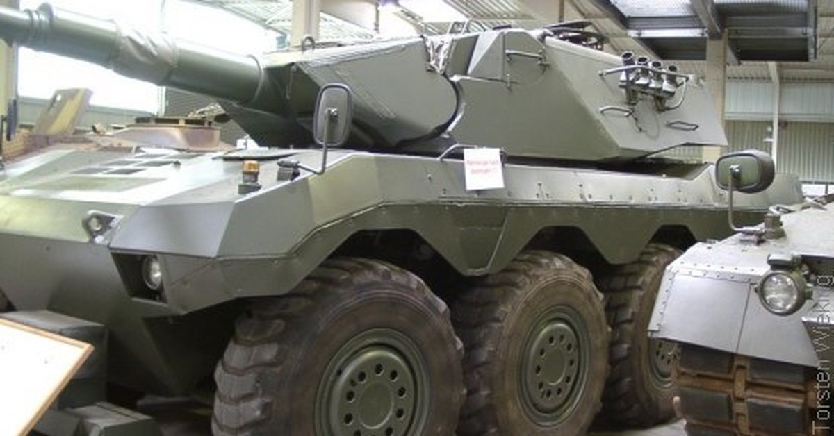 Немецкий "колёсный танк" Radkampfwagen 90 | Пикабу