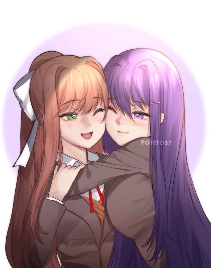 Monika needs hug | Пикабу