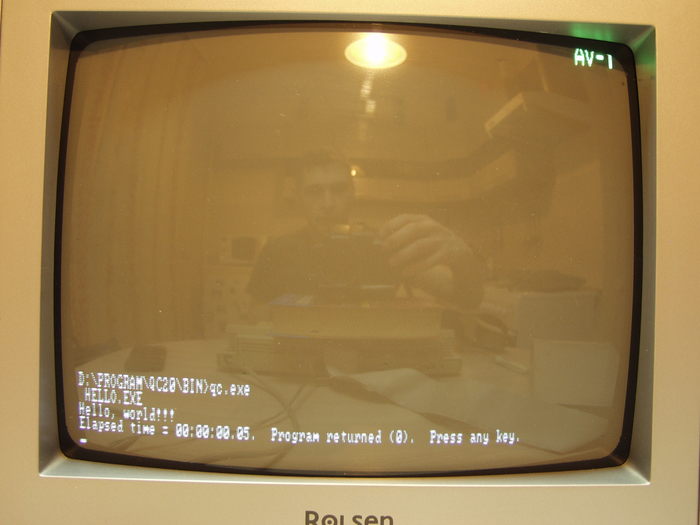 Итальянская IBM-PC Olivetti Prodest PC1 HD | Пикабу