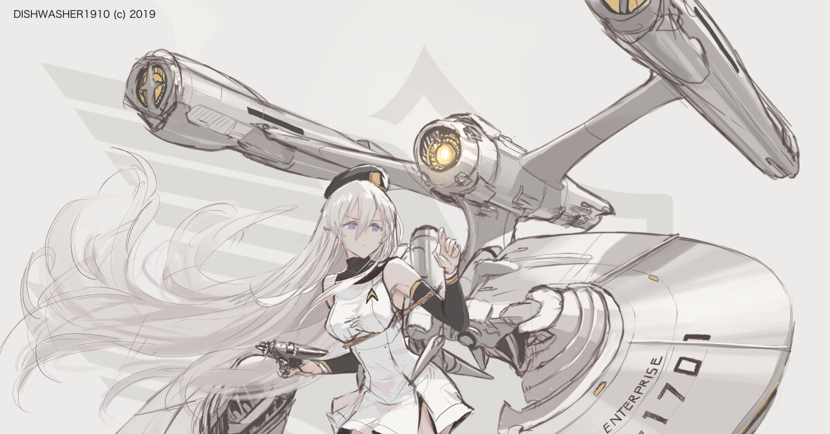 Enterprise Retrofit (Azure Lane crossover) | Пикабу