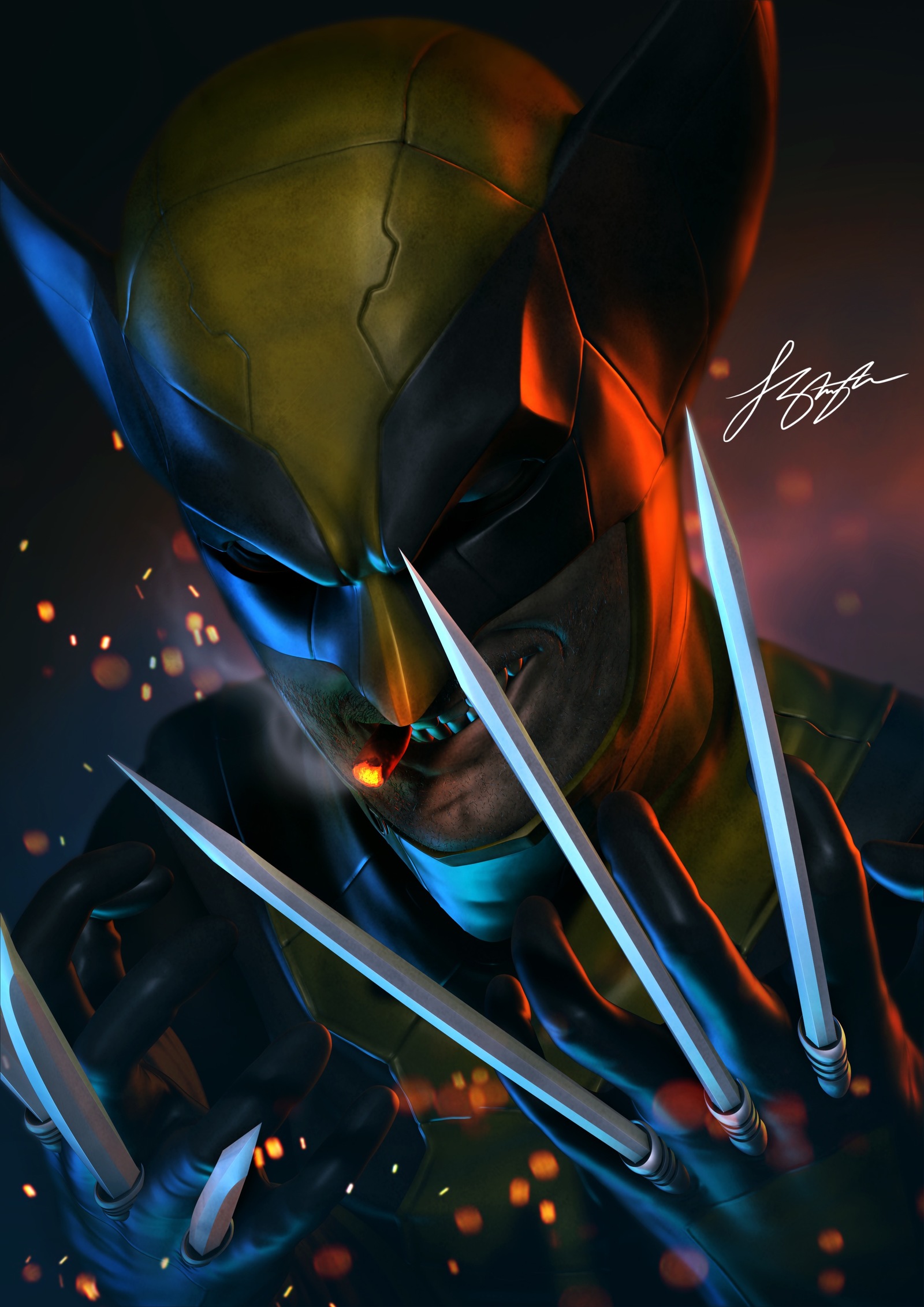 The Wolverine by Jonathan Straughan | Пикабу