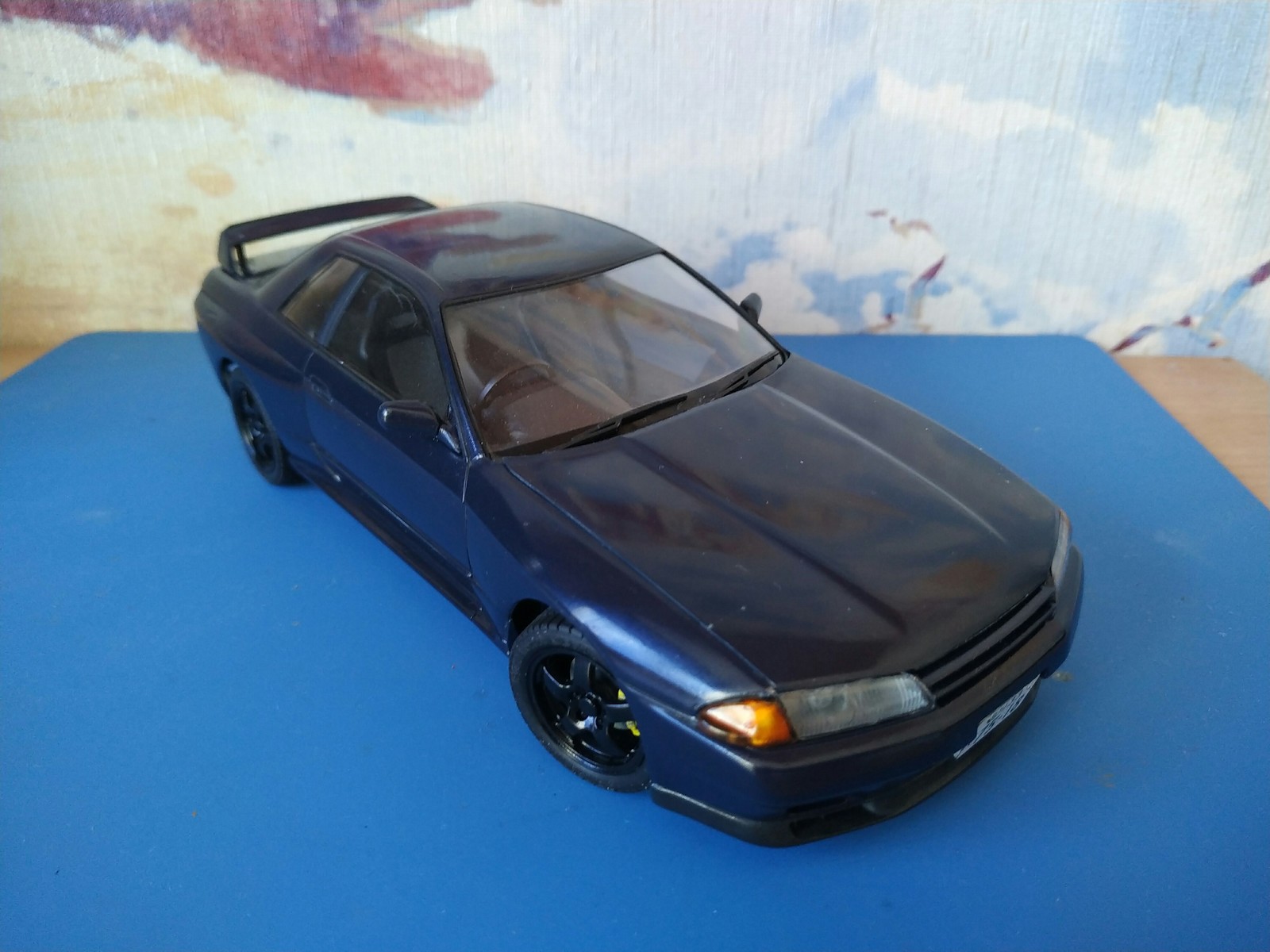 Nissan Skyline GT-R R32 1:24 Tamiya | Пикабу