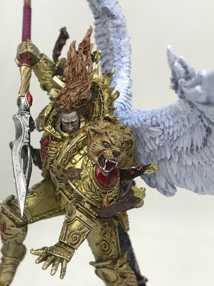 Любительская роспись миниатюр. Warhammer 30 000. Сангвиний | Пикабу