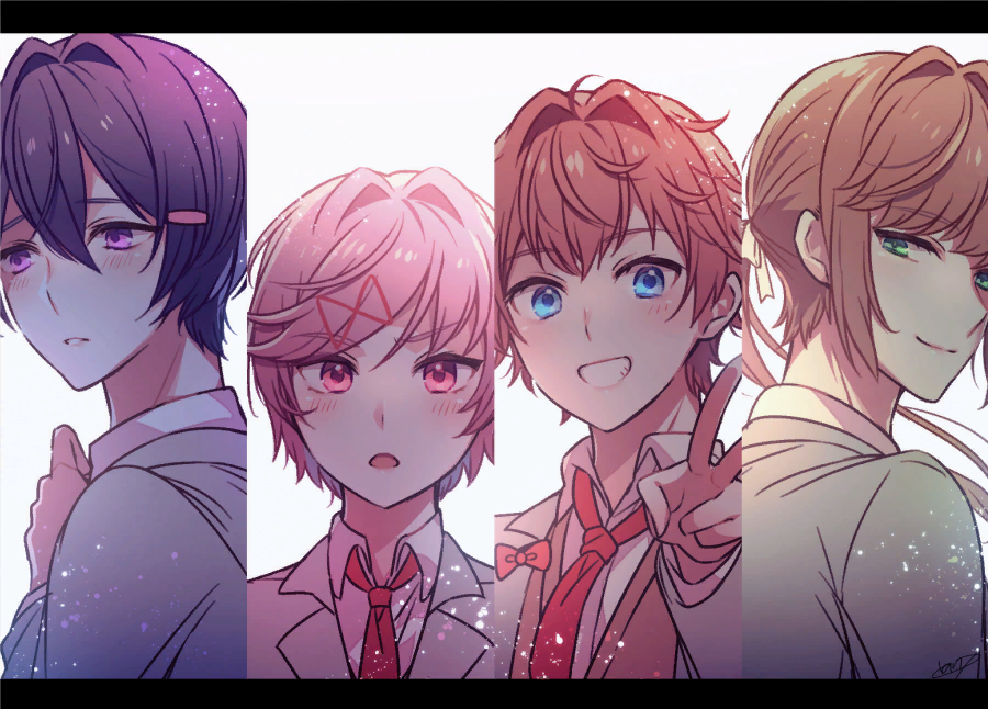 Doki doki rule 63 club | Пикабу