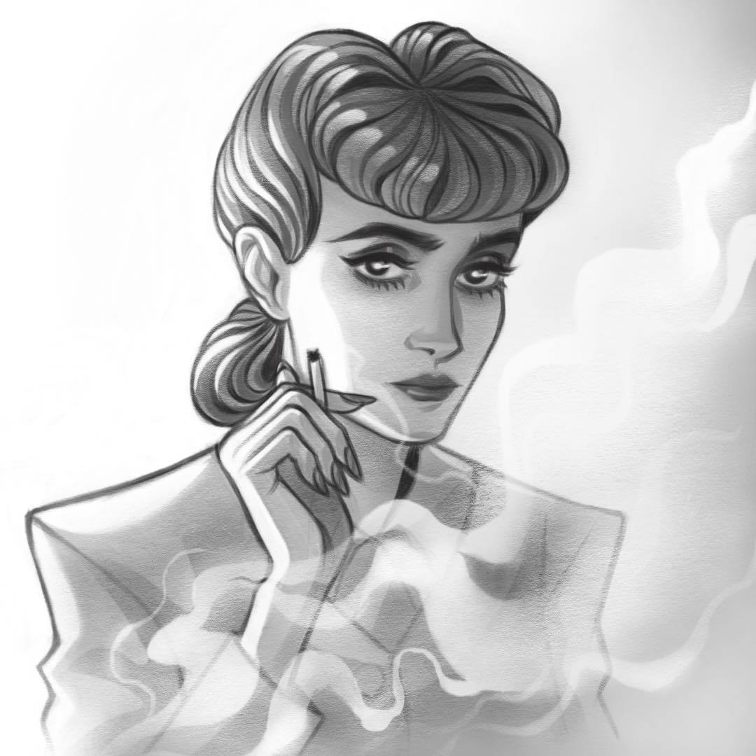 Кинодевушки: фан-арт от Stephanie Pepper | Пикабу