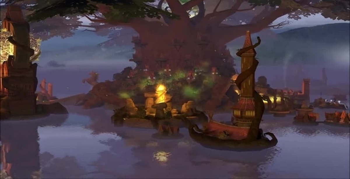 Листок (Heroes of Might & Magic 5 Sylvan Town Theme) | Пикабу